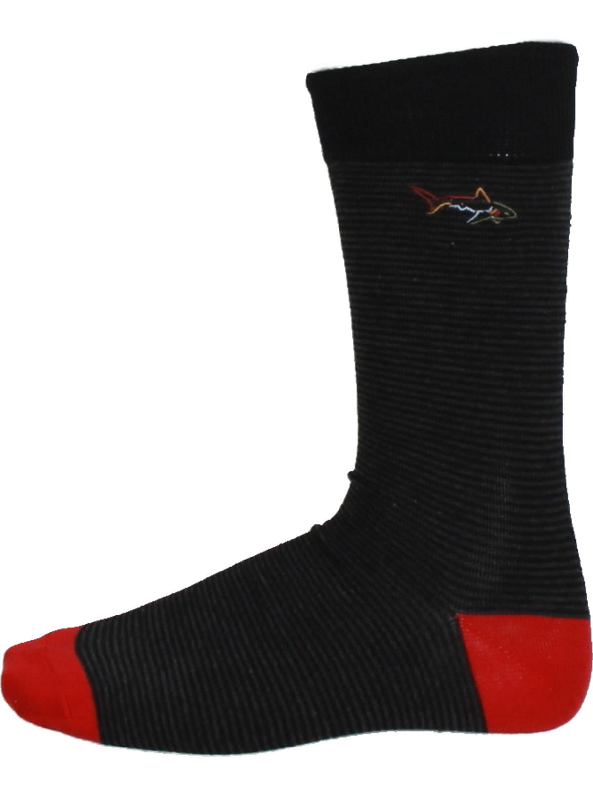 Greg Norman Mens 2 Pack Crew Dress Socks Black 8-12 - Walmart.com