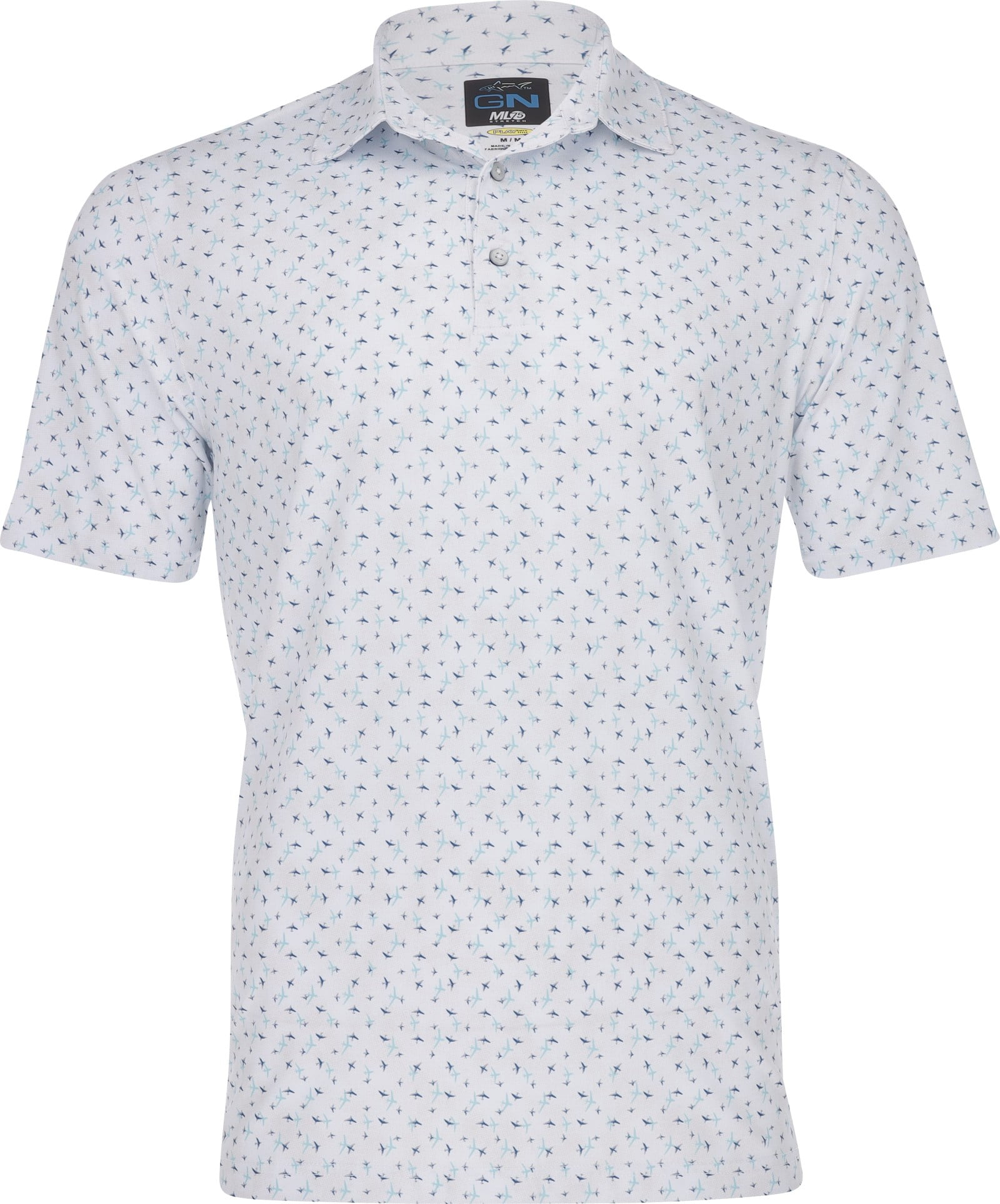 Greg Norman Skywriting White Shirt Men XL - Walmart.com