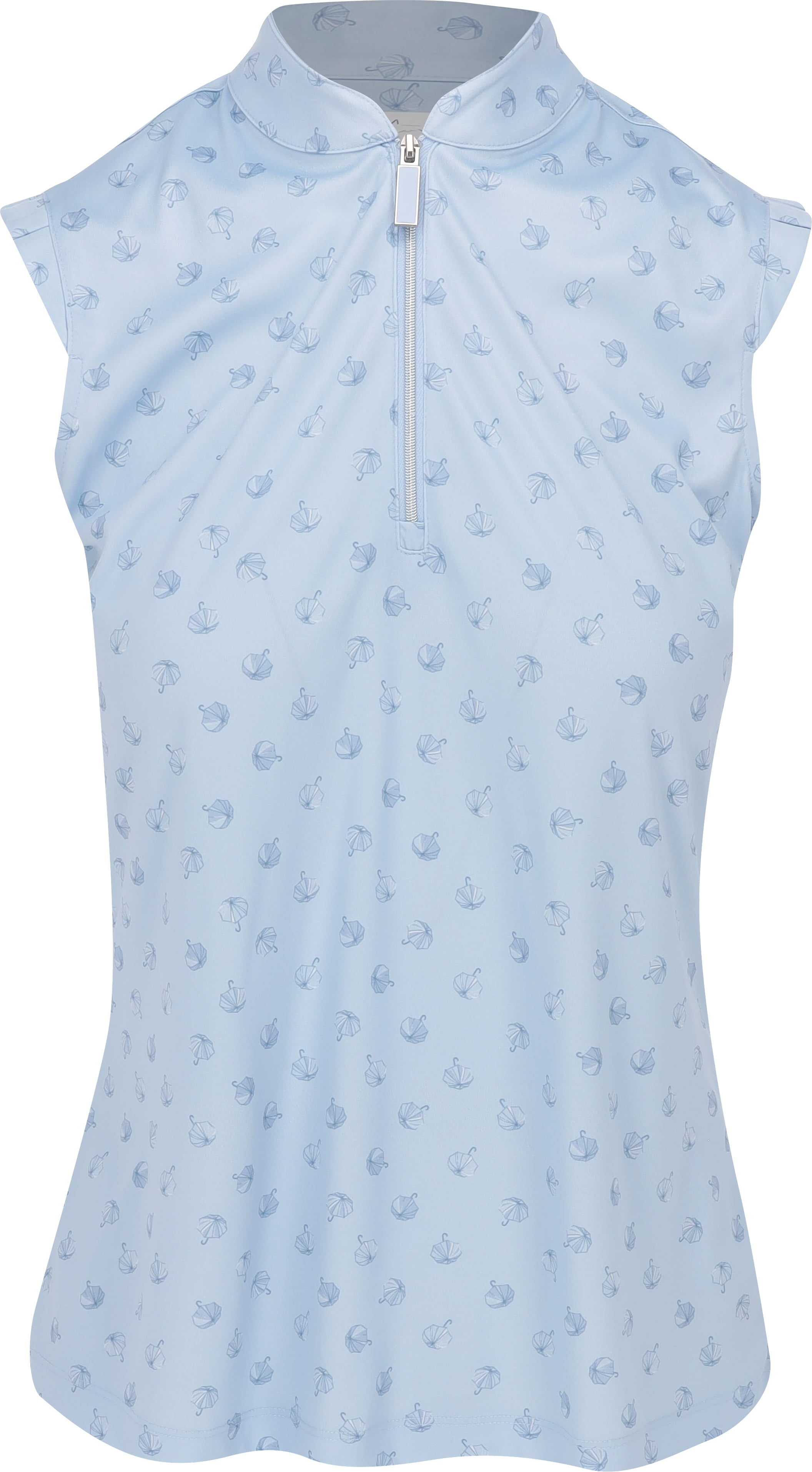 Greg Norman Solaria ML75 Sleeveless Blue Haze Shirt Women L - Walmart.com