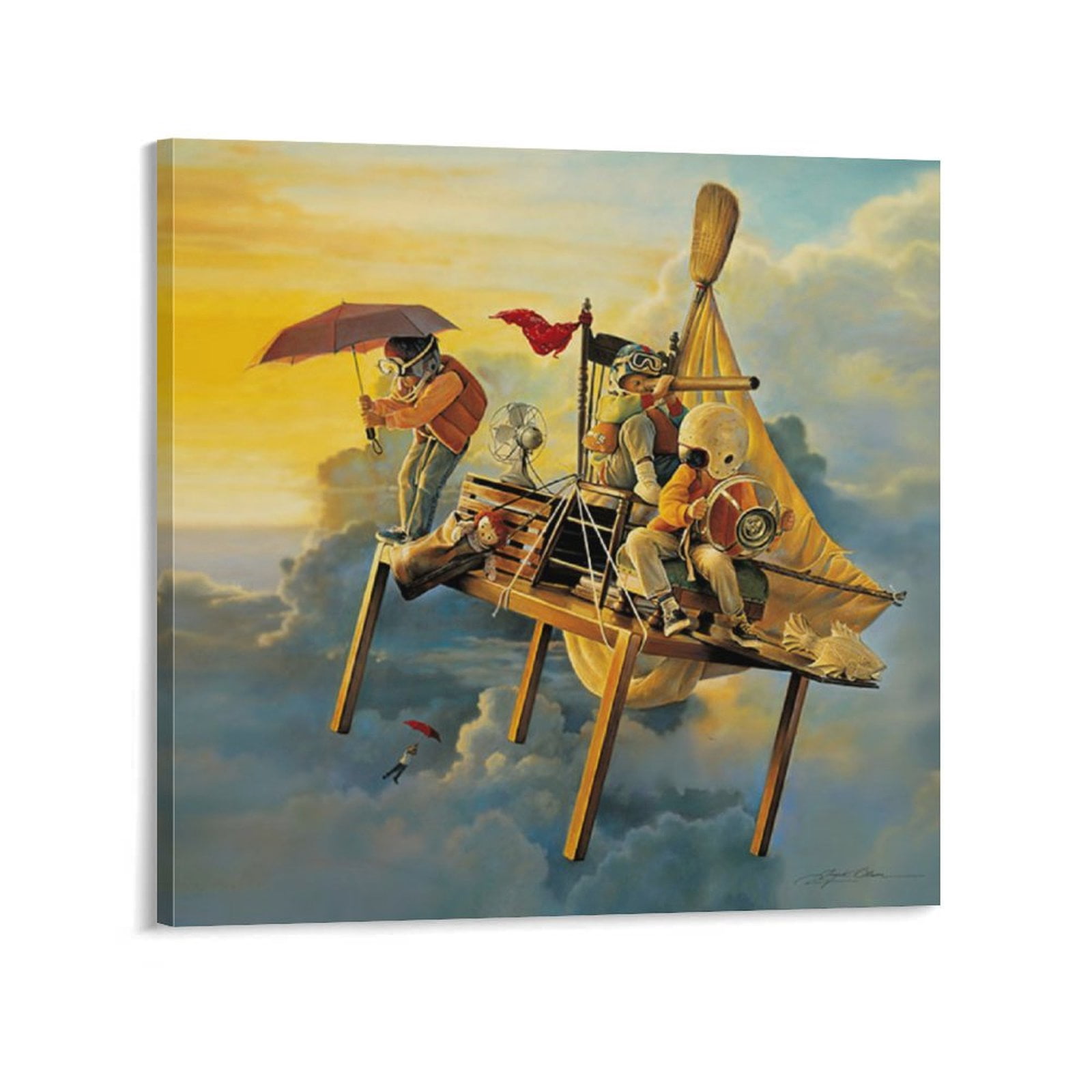Greg Olsen Print Painting Airship Adventures Poster Cool Artworks ...
