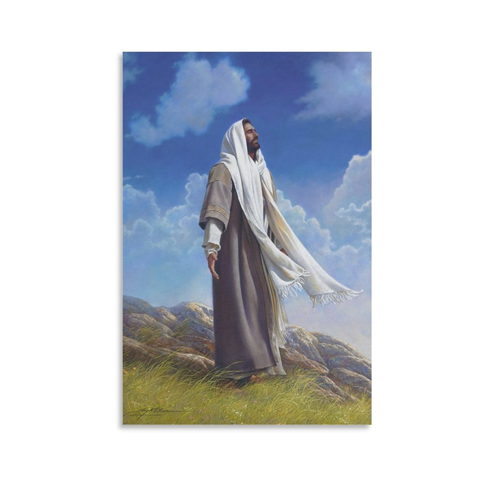 Greg Olsen Print Painting BE STILL Posters Wall Art Painting Canvas ...
