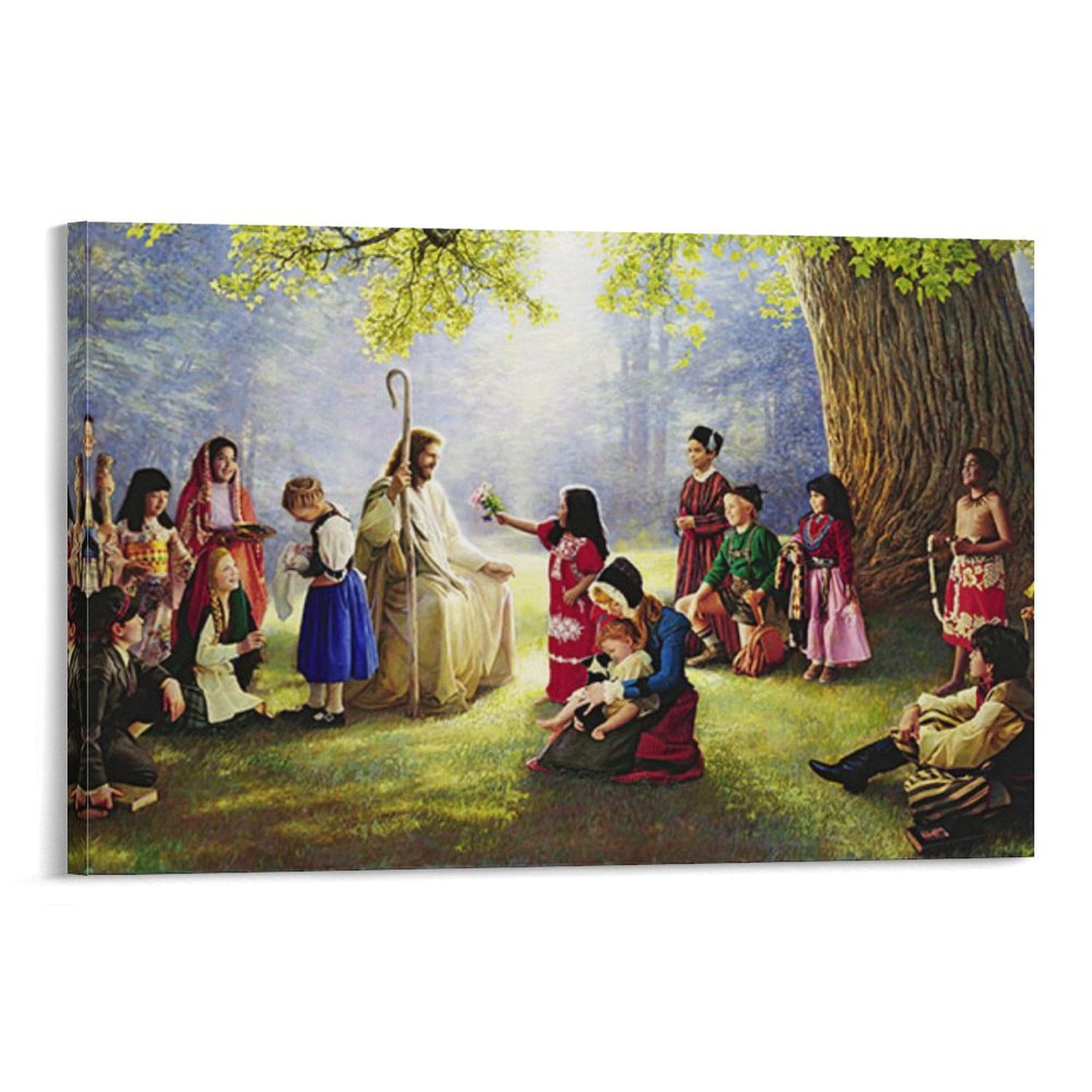 Greg Olsen Print Painting CHILDREN OF THE WORLD Home Decor Poster Wall ...