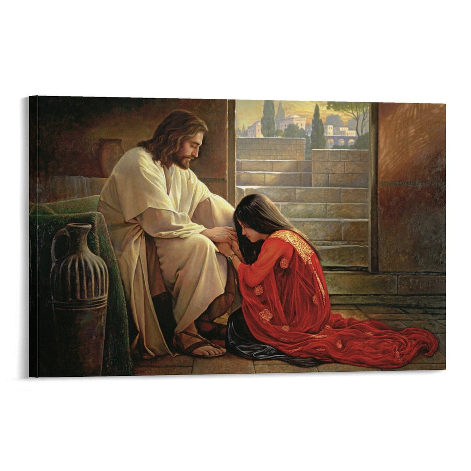 Greg Olsen Print Painting Forgiven Poster Cool Artworks Painting Wall ...