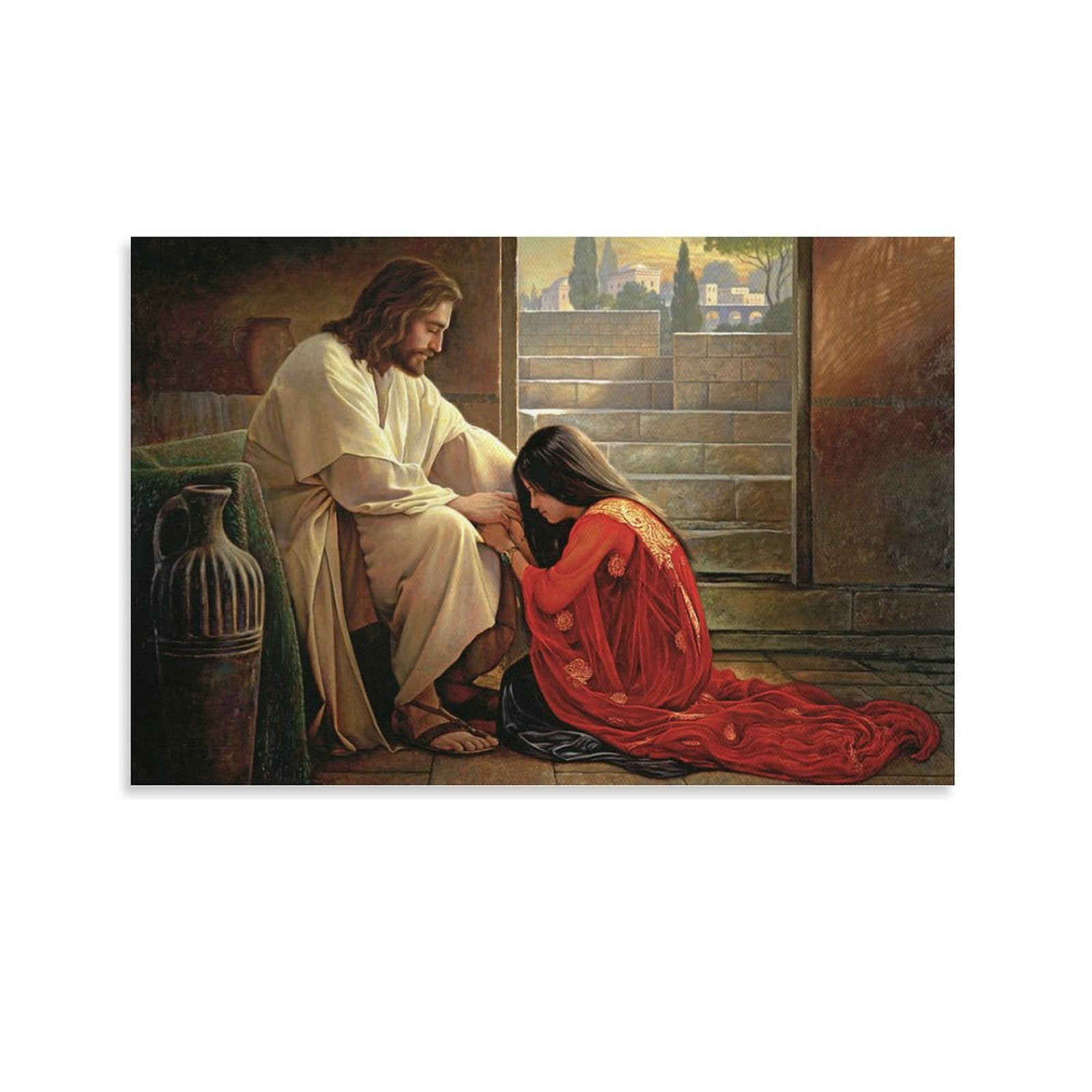 Greg Olsen Print Painting Forgiven Poster Cool Artworks Painting Wall ...