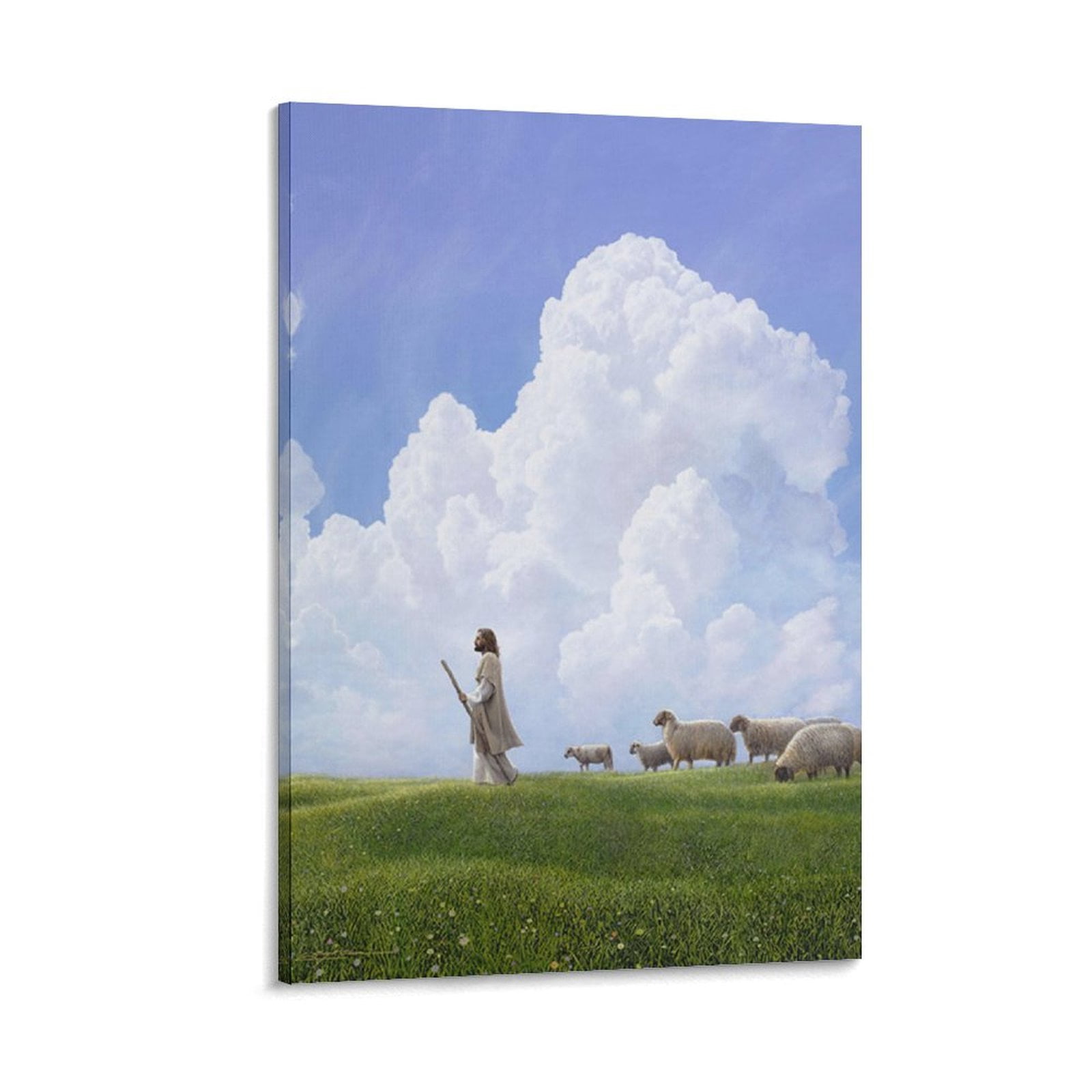 Greg Olsen Print Painting GREENER PASTURES Room Aesthetic Poster Print ...