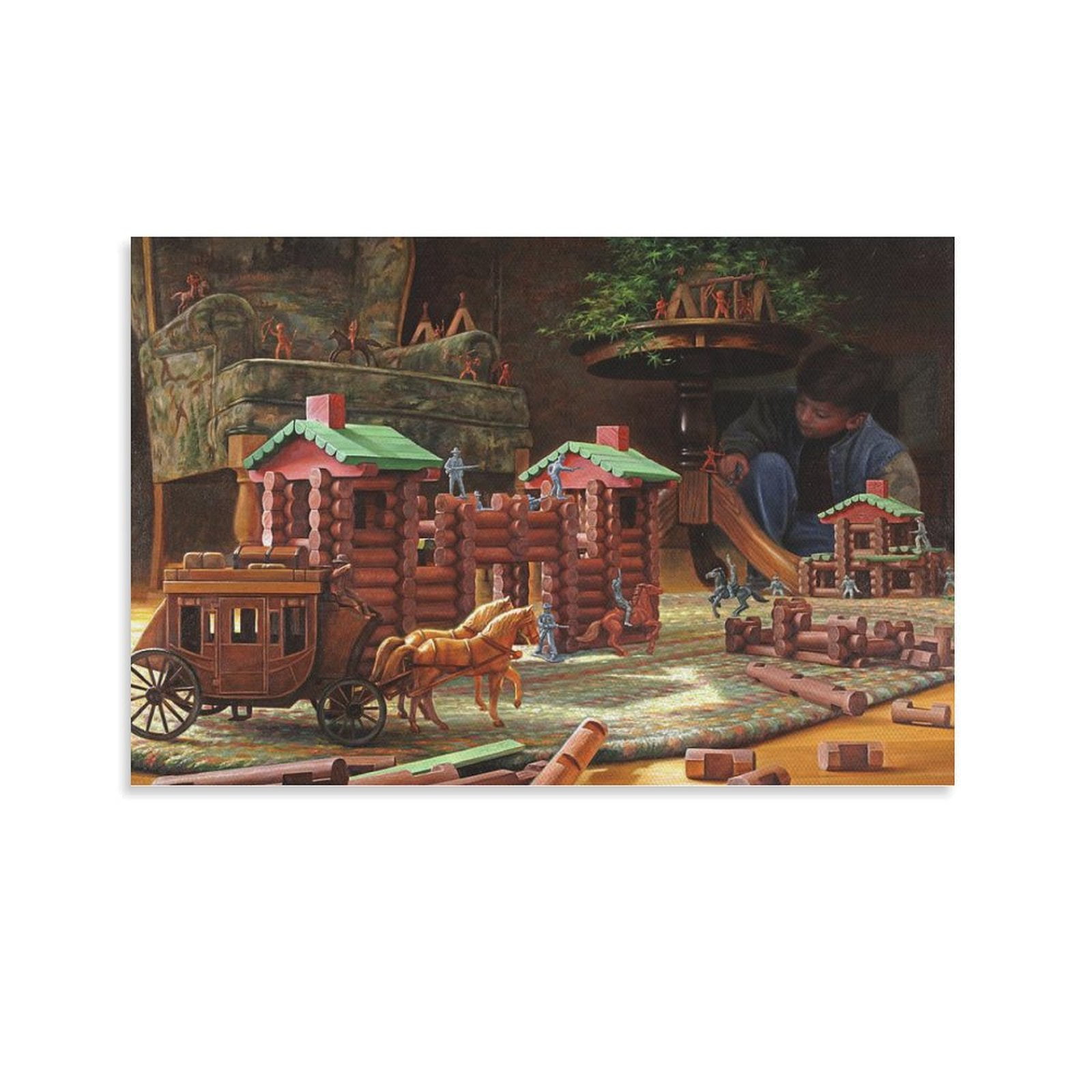 Greg Olsen Print Painting Imagination Final Frontier Painting On Canvas ...