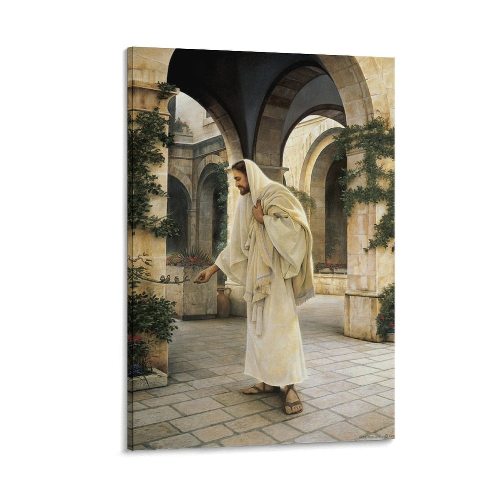 Greg Olsen Print Painting In His Constant Care Painting On Canvas Wall ...