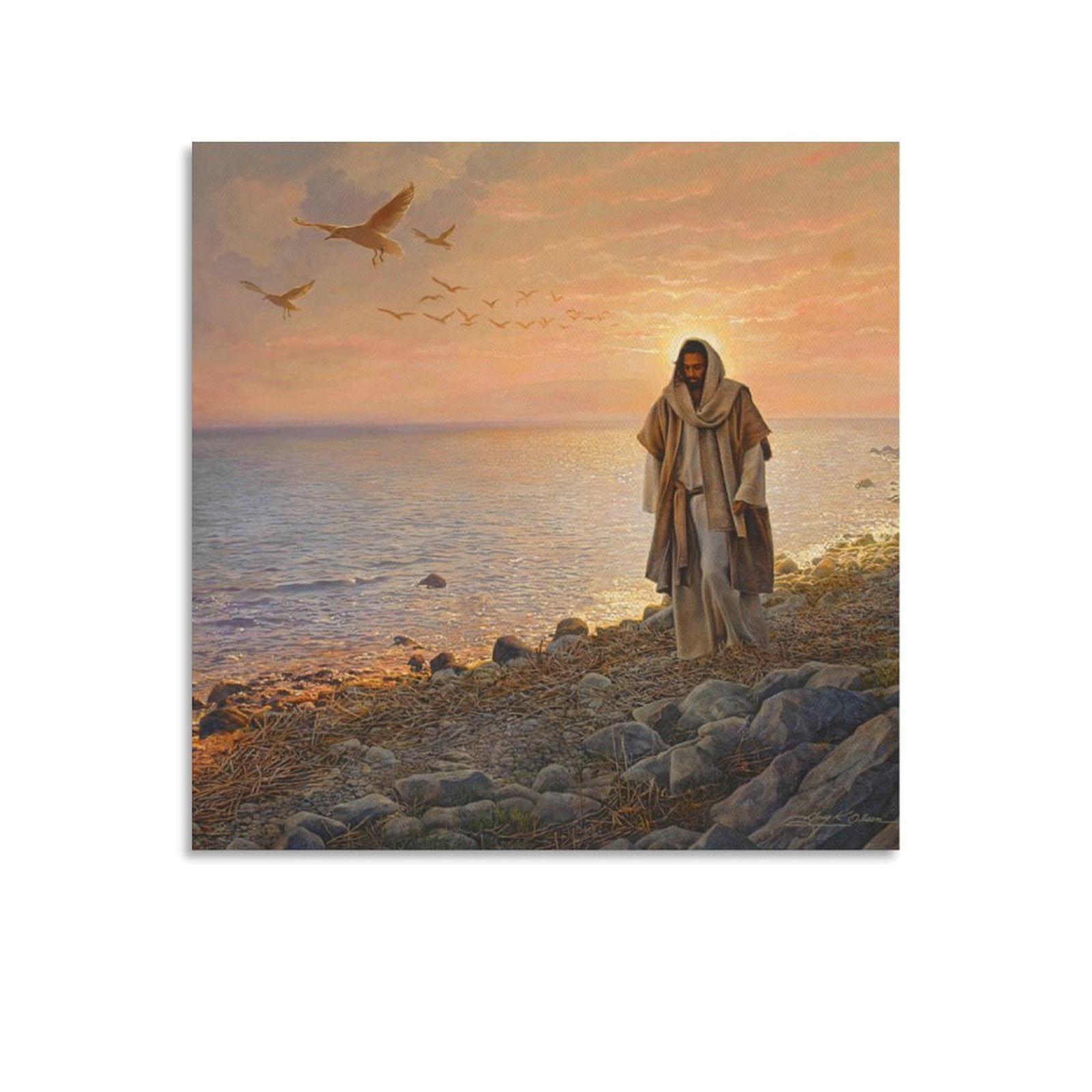 Greg Olsen Print Painting Popular Christian Artist Credits His Hometown ...