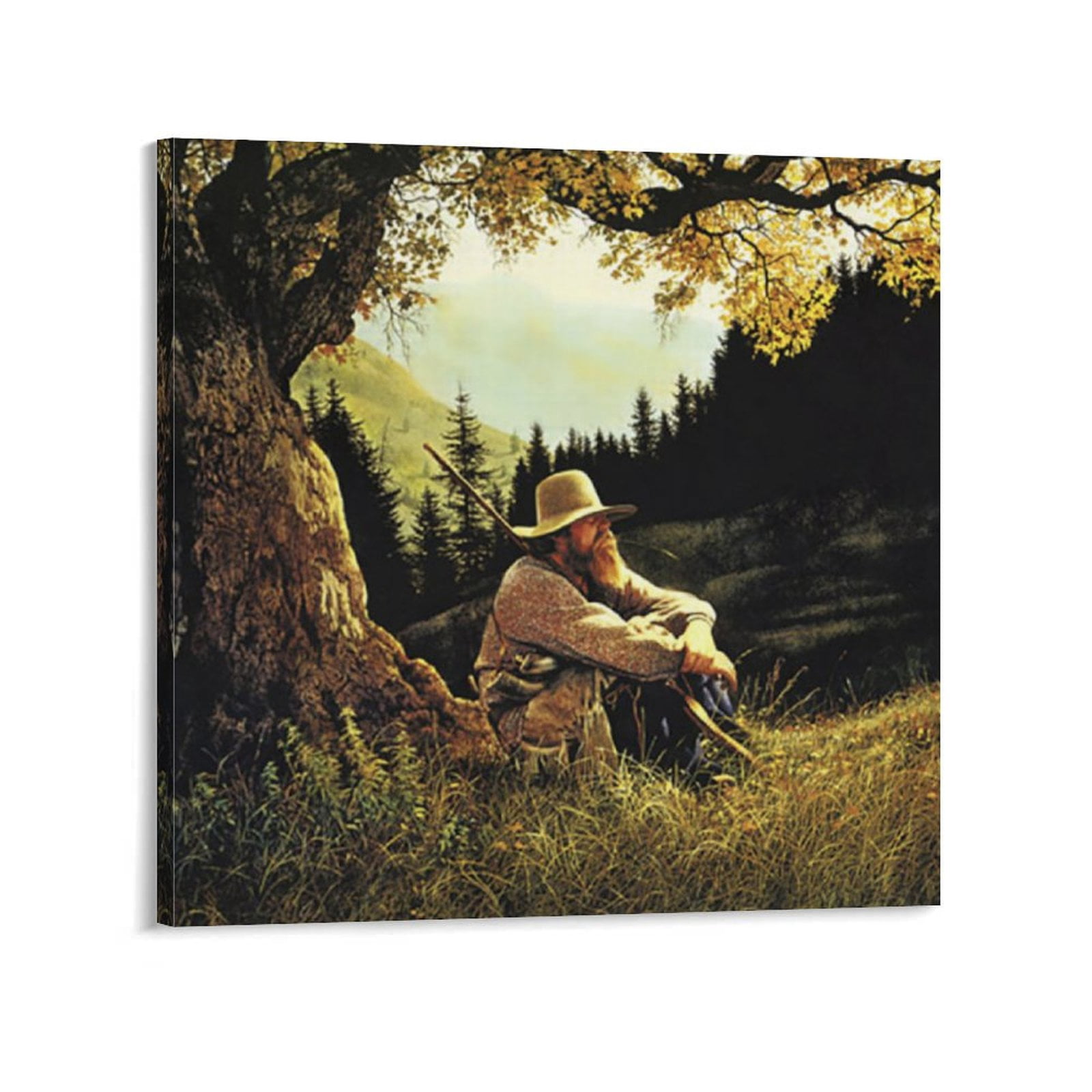 Greg Olsen Print Painting THE THINKING TREE Wall Art Picture Painting ...