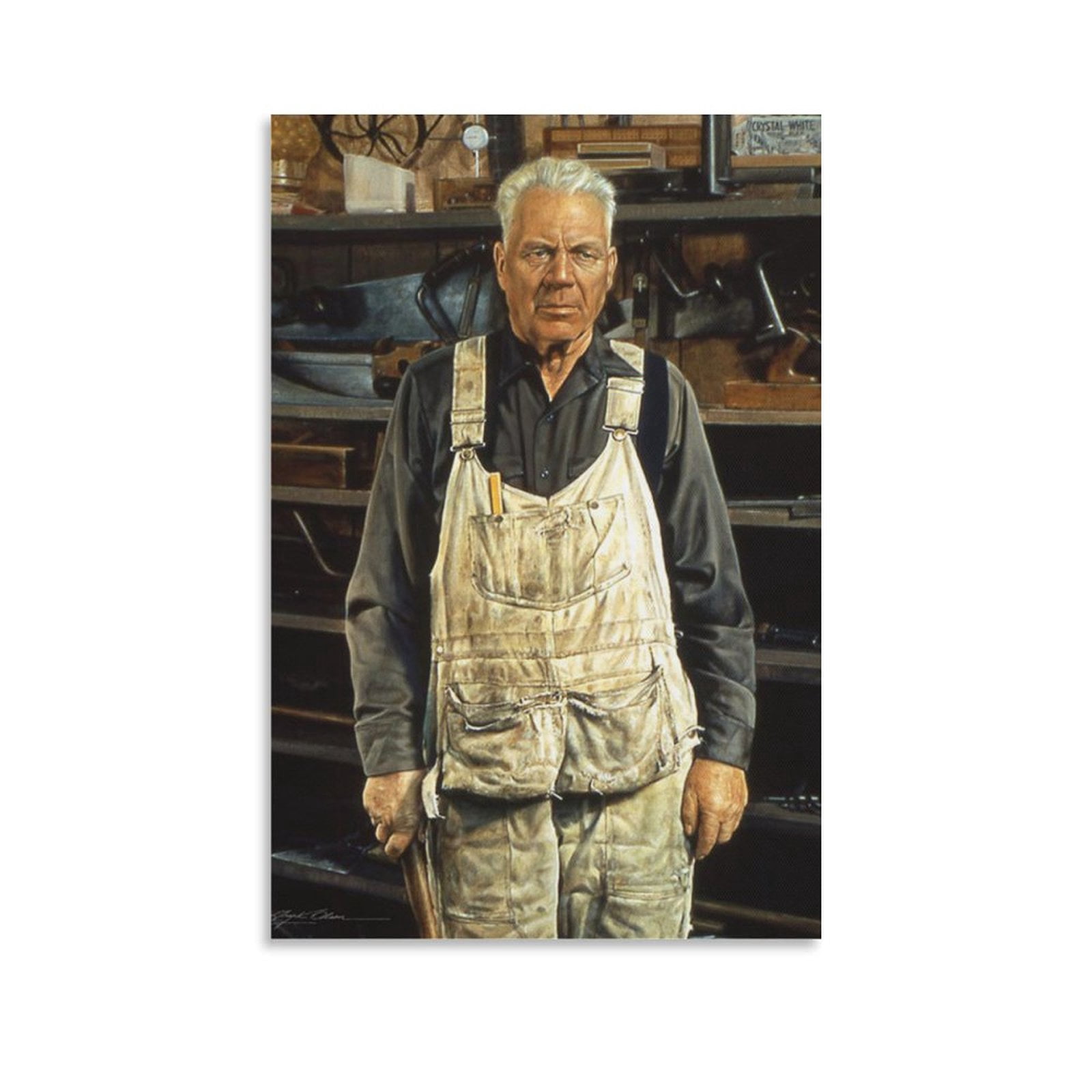 Greg Olsen Print Painting THE TRADESMAN Wall Art Poster Gifts Bedroom ...