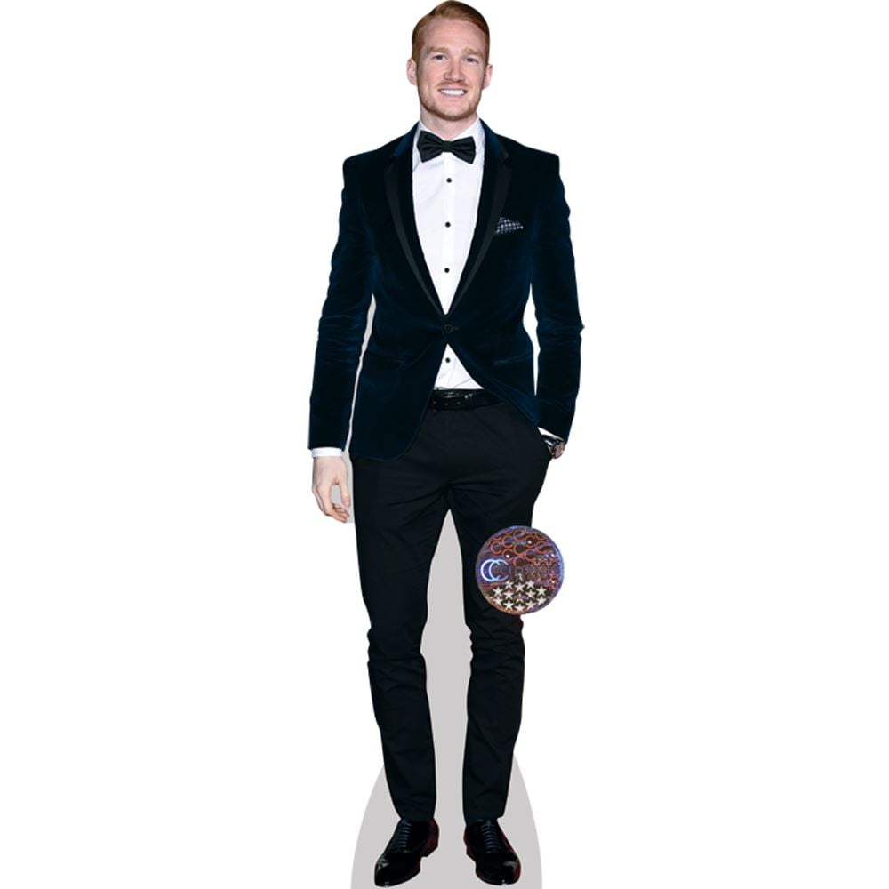 Greg Rutherford Bow Tie Lifesize Cardboard Cutout Standee
