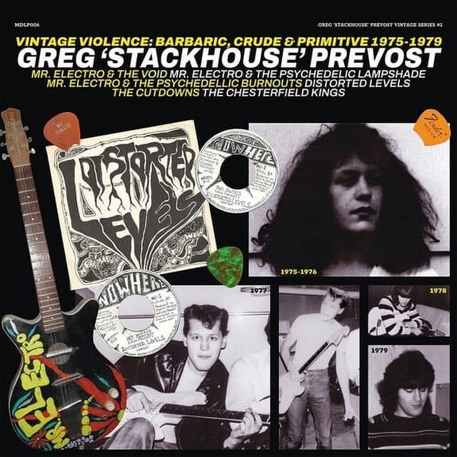 Greg 'Stackhouse' Prevost - Vintage Violence: Barbaric, Crude And ...
