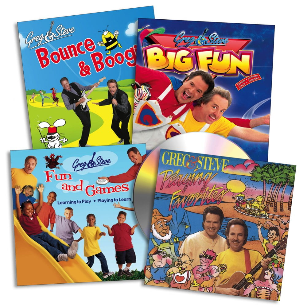 Greg and Steve Productions Greg & Steve CD Collection - Set of 4 ...