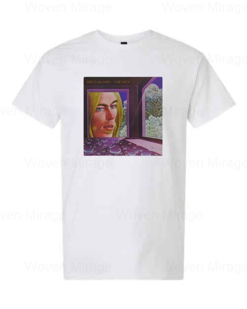 Gregg Allman Laid Back Album T-Shirt for Southern Rock and Blues ...