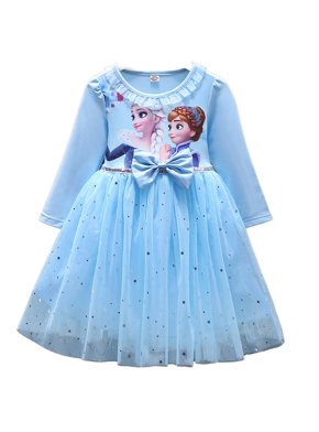 Frozen Dresses in Frozen Kids Clothing - Walmart.com