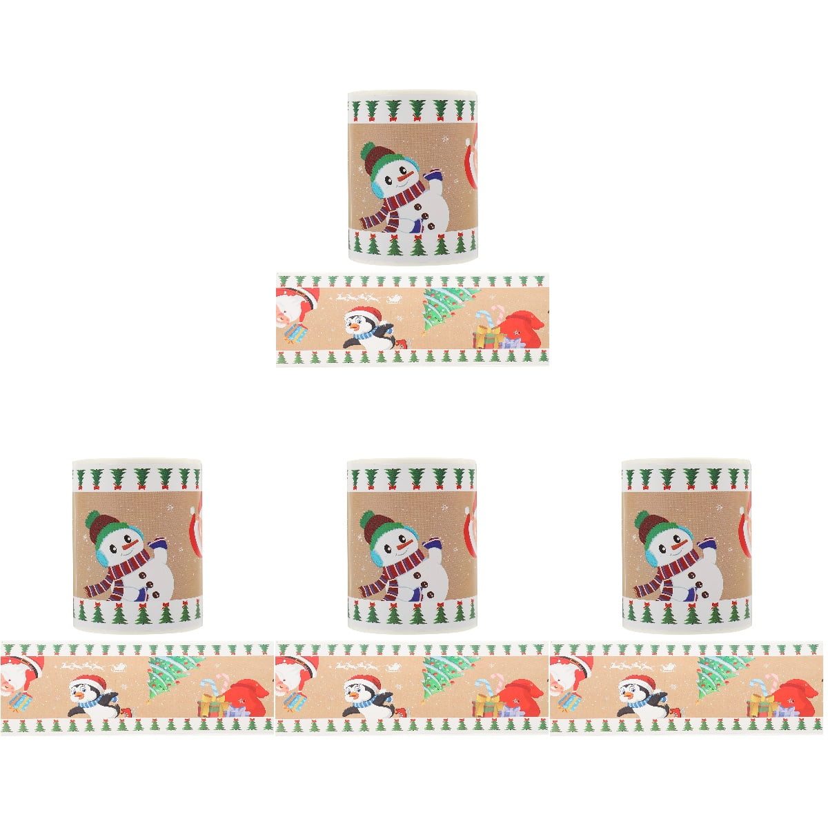 Gregiular 4 Rolls of Decorative Border Paper Wear-resistant Border Trim ...