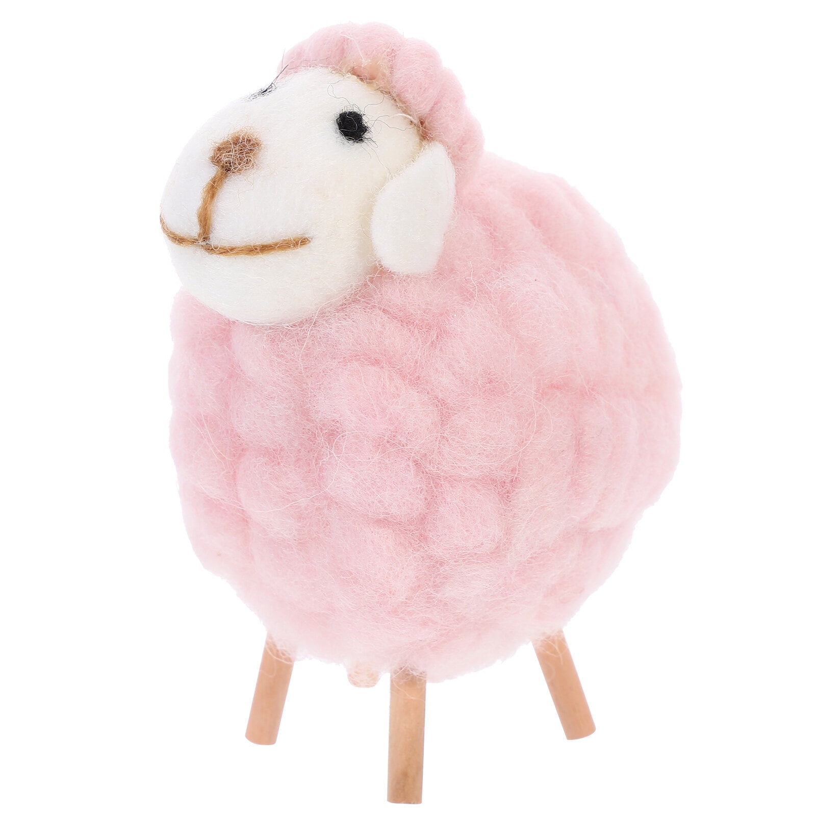 Gregiular Cute Felt Sheep Figurines for Decor and Props - Walmart.com