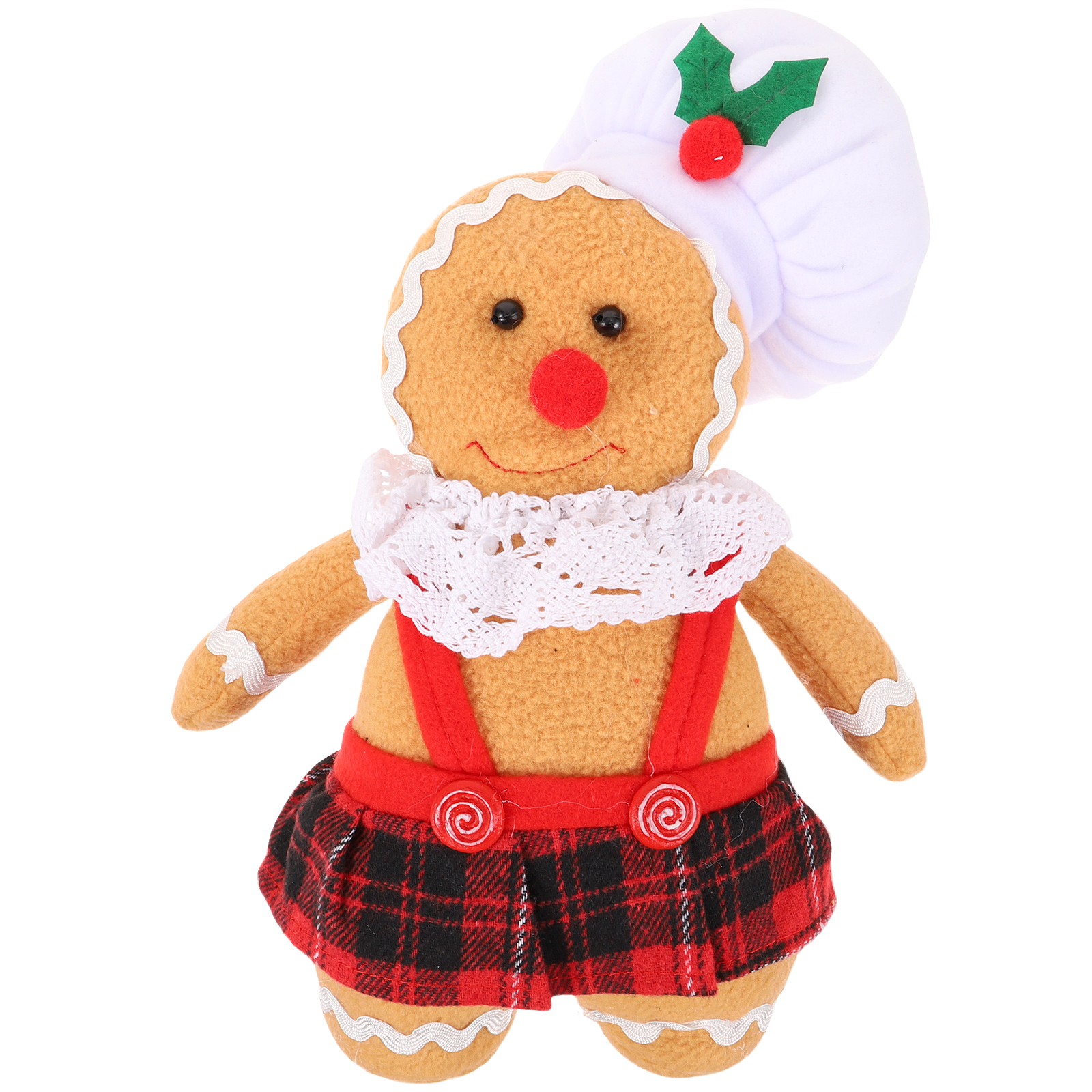 Gregiular Gingerbread Man Figure Stuffed Gingerbread Man Doll ...