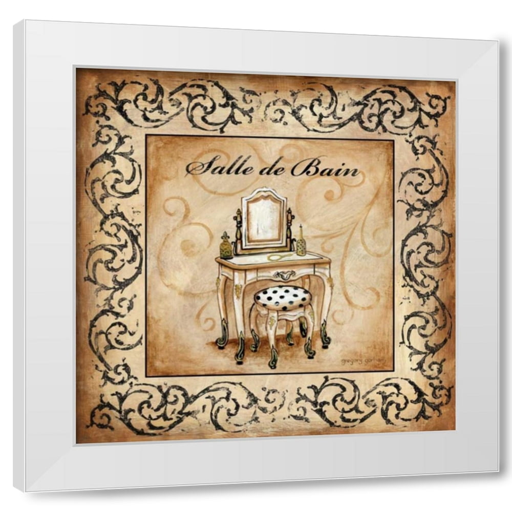 Gregory Gorham 15x15 White Modern Wood Framed Wall Art Titled - Classic ...