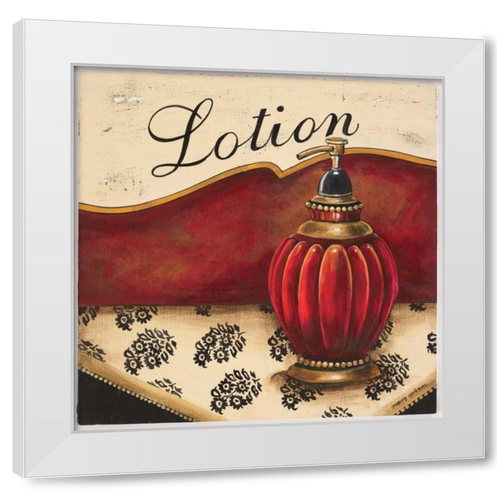 Gregory Gorham 26x26 White Modern Wood Framed Wall Art Titled - Lotion ...