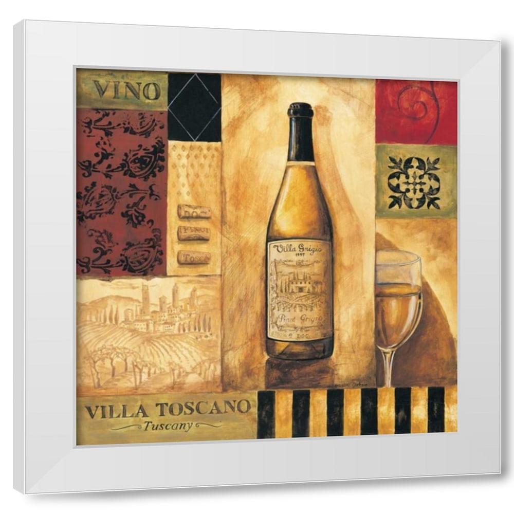Gregory Gorham 26x26 White Modern Wood Framed Wall Art Titled - Villa ...