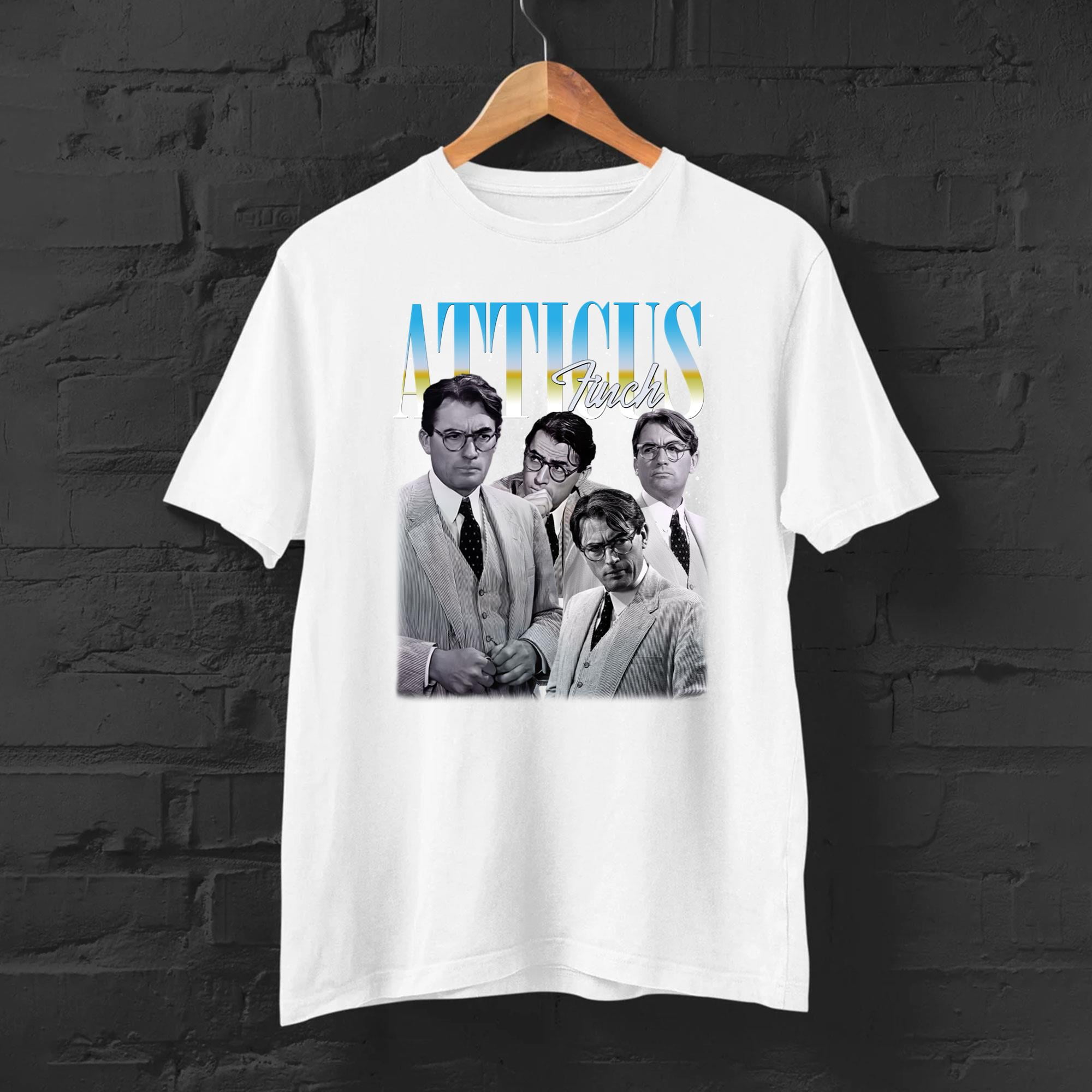 Gregory Peck Shirt Gregory Peck Homage T-Shirt Eldred Gregory Peck ...