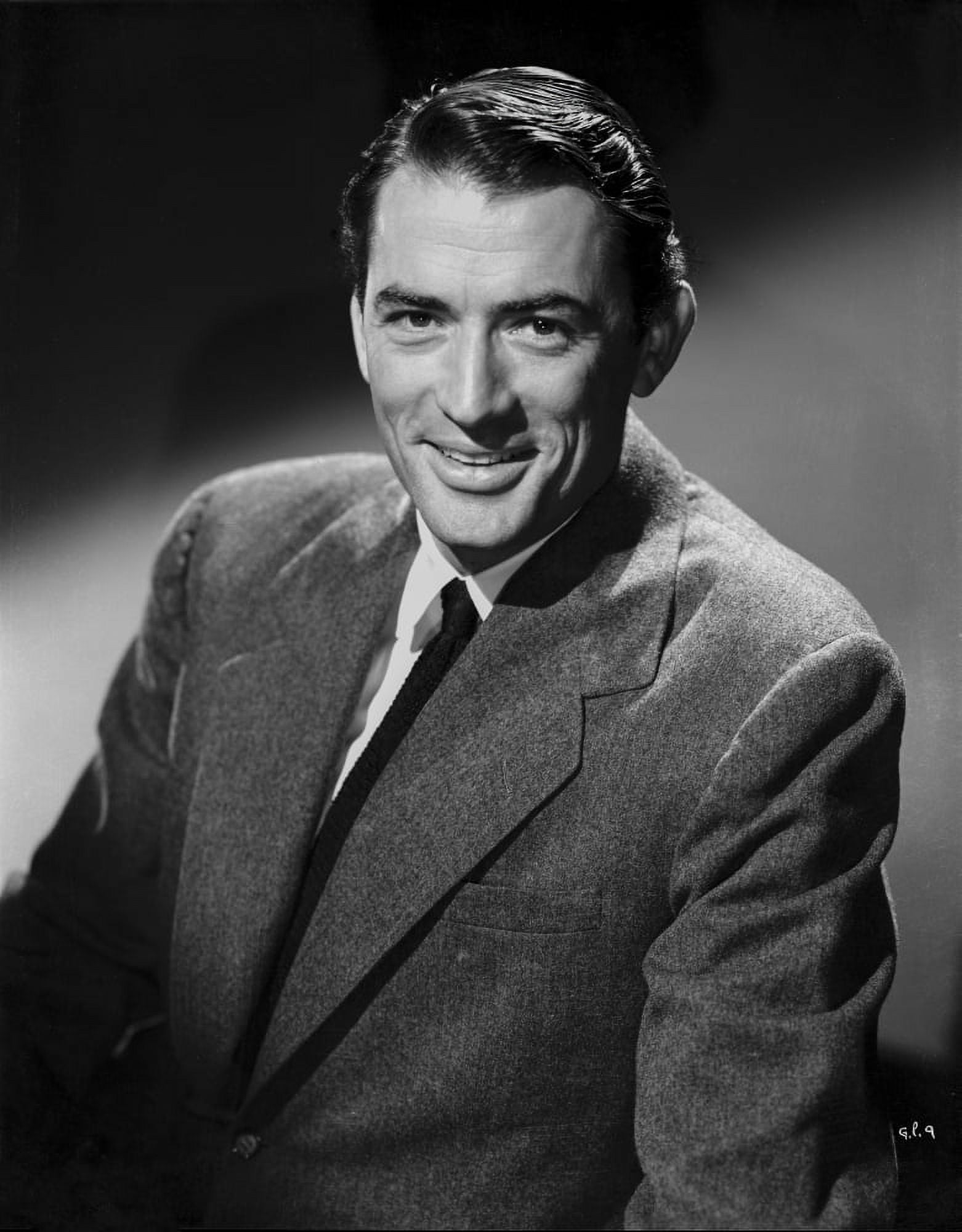 Gregory Peck smiling Posed wearing Black Suit Portrait Photo Print (8 x ...