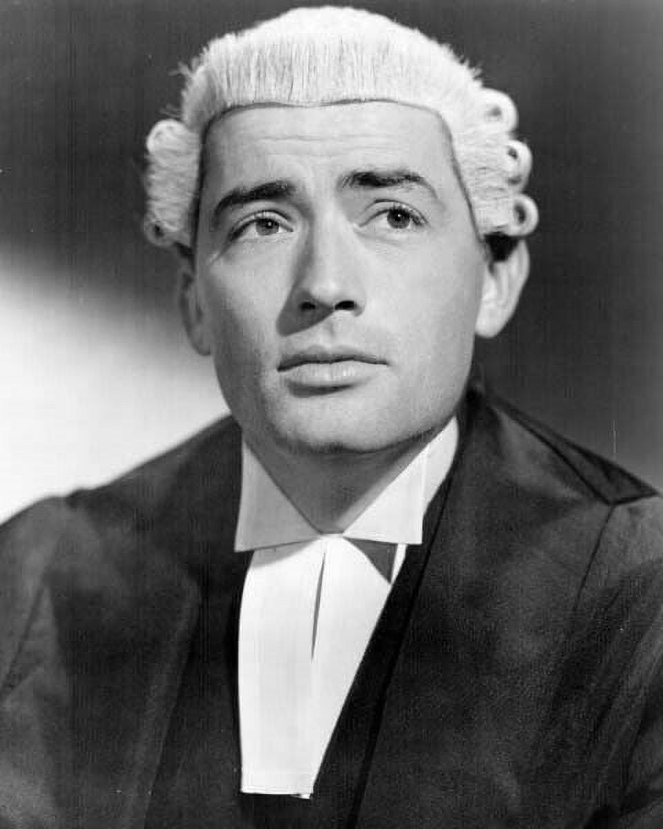 Gregory Peck wears barrister wig & robe 1947 The Paradine Case 8x10 inch photo - Walmart.com