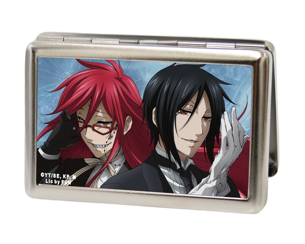 Black Butler Unisex Stainless Steel Slim and Sleek Business & Credit ...