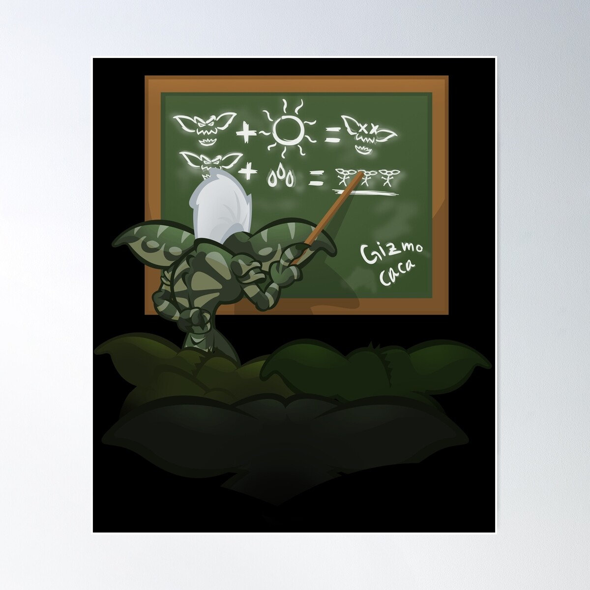 Gremlin Classroom Poster Wall Art, Modern Wall Decor For Living Room ...