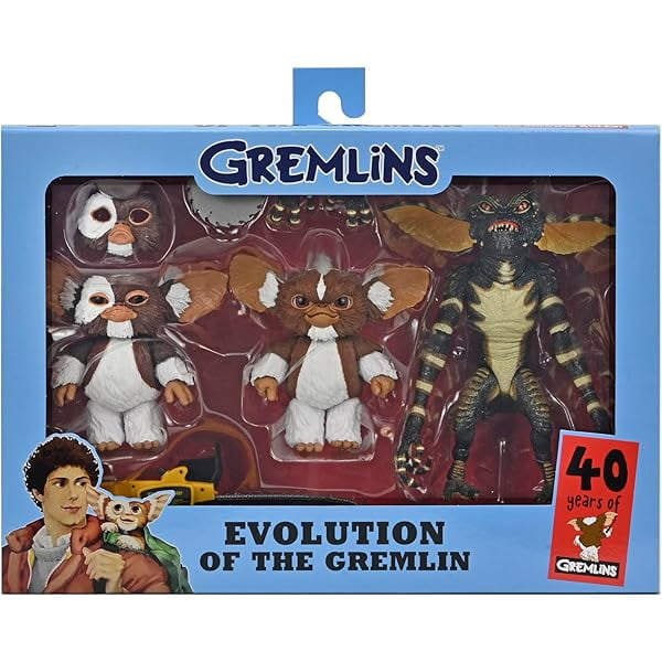 Gremlins - 7” Scale Action Figures - “Evolution of a Gremlin” 40th ...