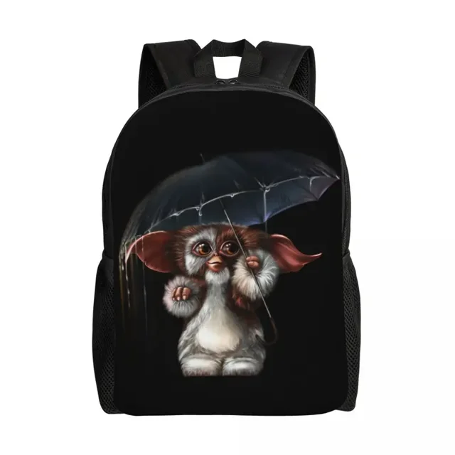 Gremlins Backpack for Water Resistant College School Gizmo 80s Movie ...