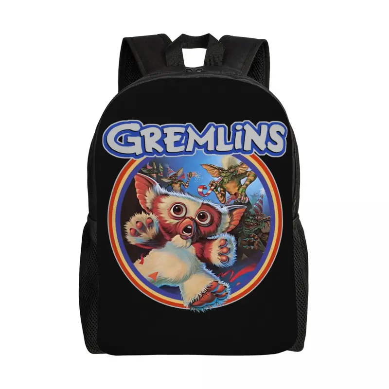 Gremlins Backpack for Water Resistant College School Gizmo 80s Movie ...