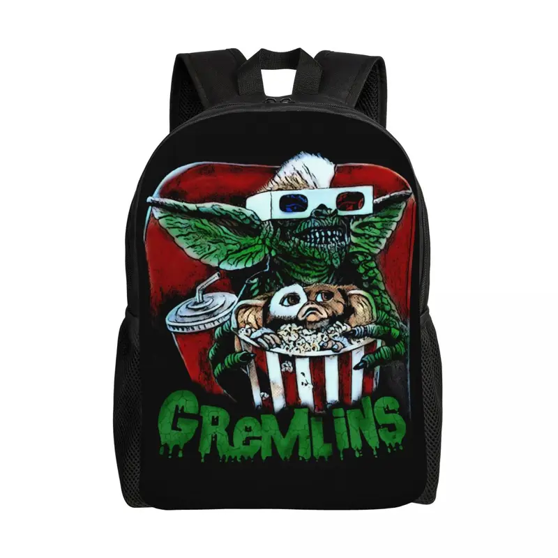 Gremlins Backpack for Water Resistant College School Gizmo 80s Movie ...