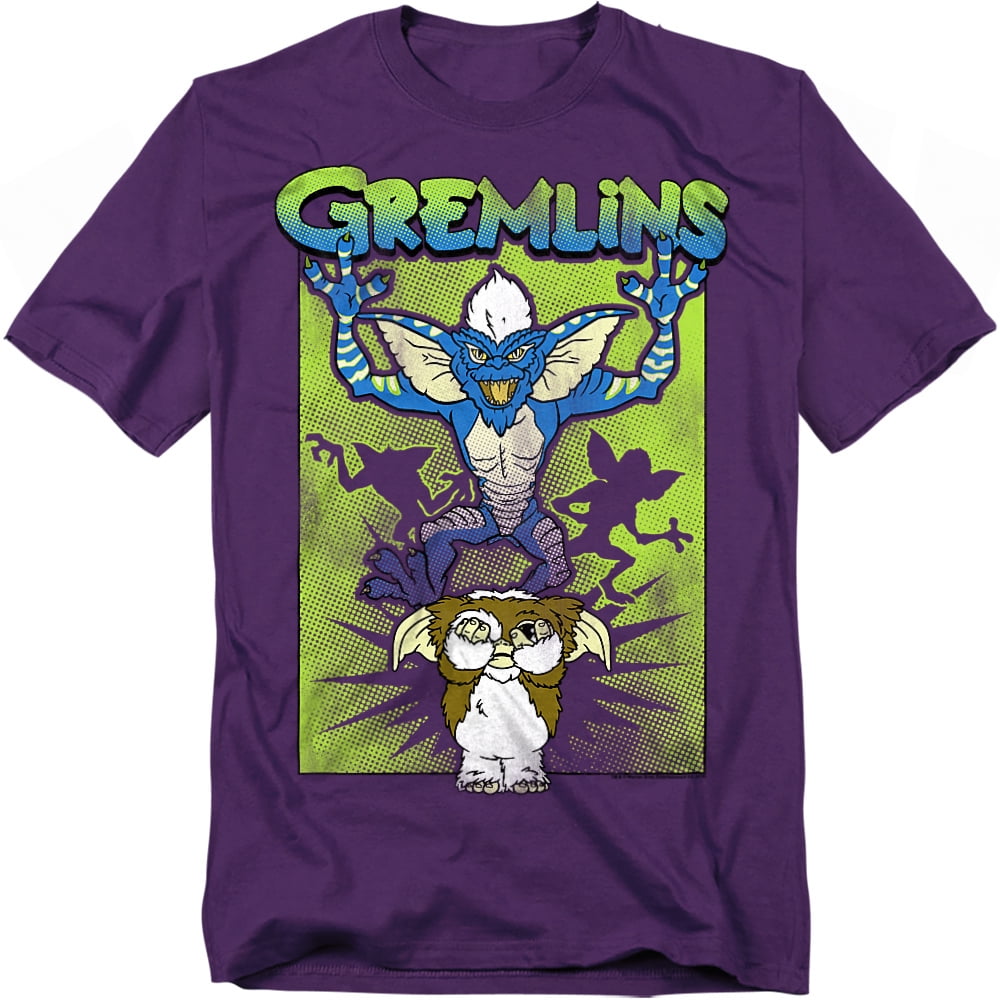 Gremlins T-Shirt Be Afraid Unisex Graphic Tee For Men & Women Purple ...