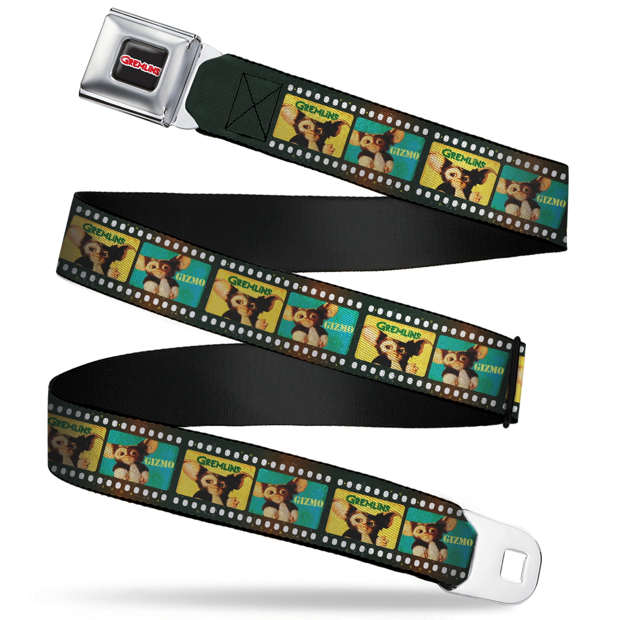 Gremlins Belt, Seatbelt Buckle Belt, Gremlins Gizmo Film Strip Pose ...