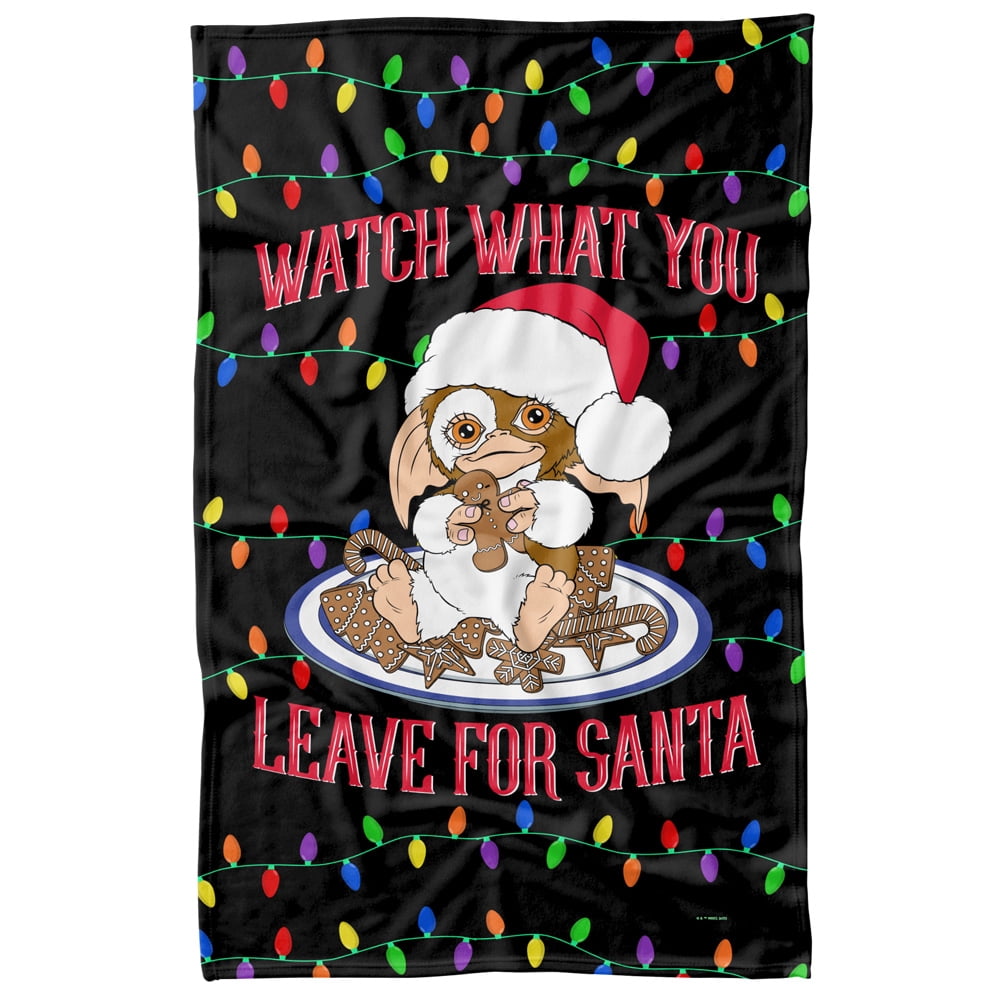 Gremlins Blanket, 36'x58' Gizmo Cookie Thief Fleece Blanket - Walmart.com