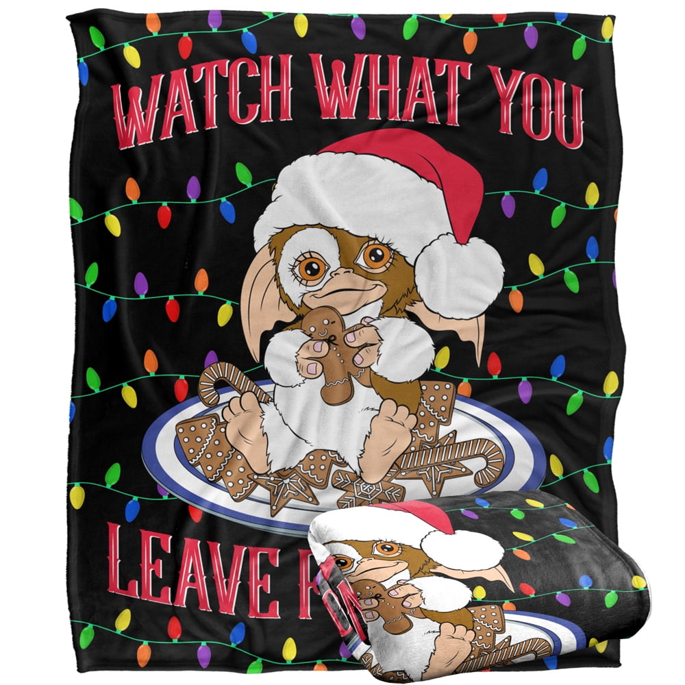 Gremlins Blanket, 50'x60' Gizmo Cookie Thief Silky Touch Super Soft ...