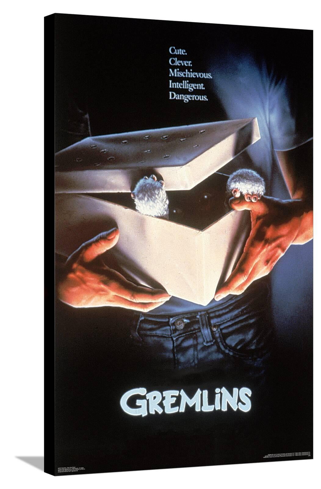 Gremlins - Box One Sheet Canvas Wall Poster, 22.375" x 34" - Walmart.com