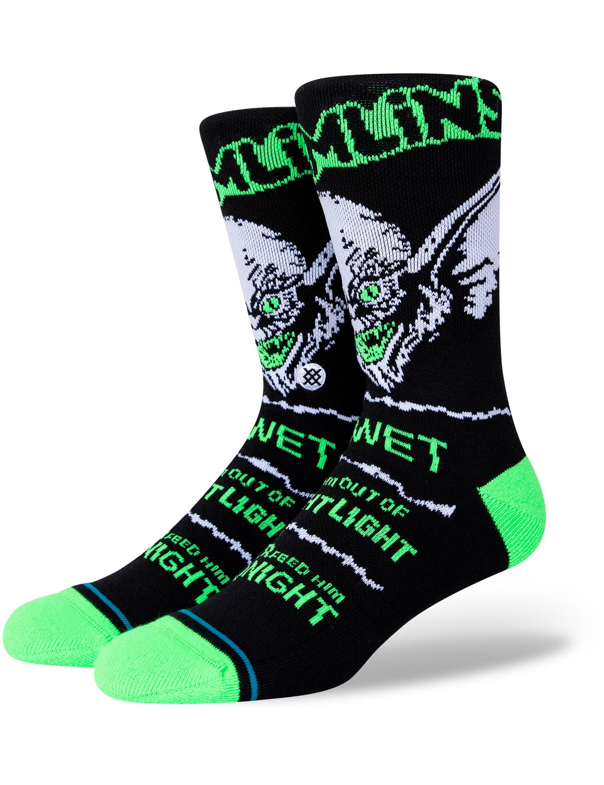 Gremlins Bright Light Crew Socks [Black] - Walmart.com