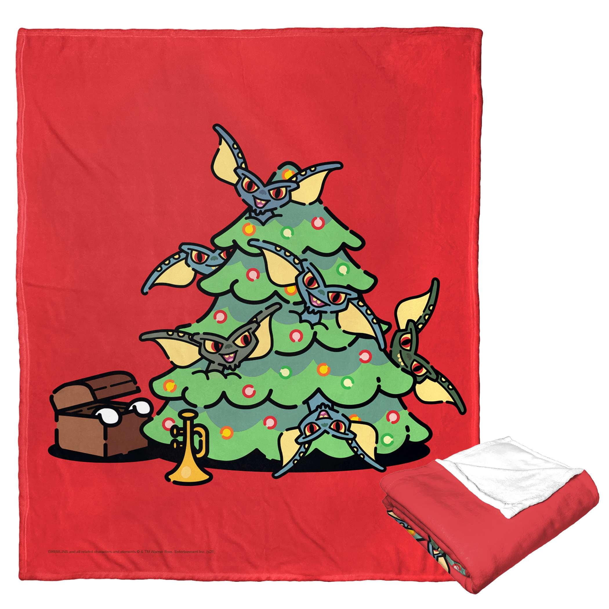 Gremlins Christmas Chaos Kids Silk Touch Throw Blanket - Walmart.com