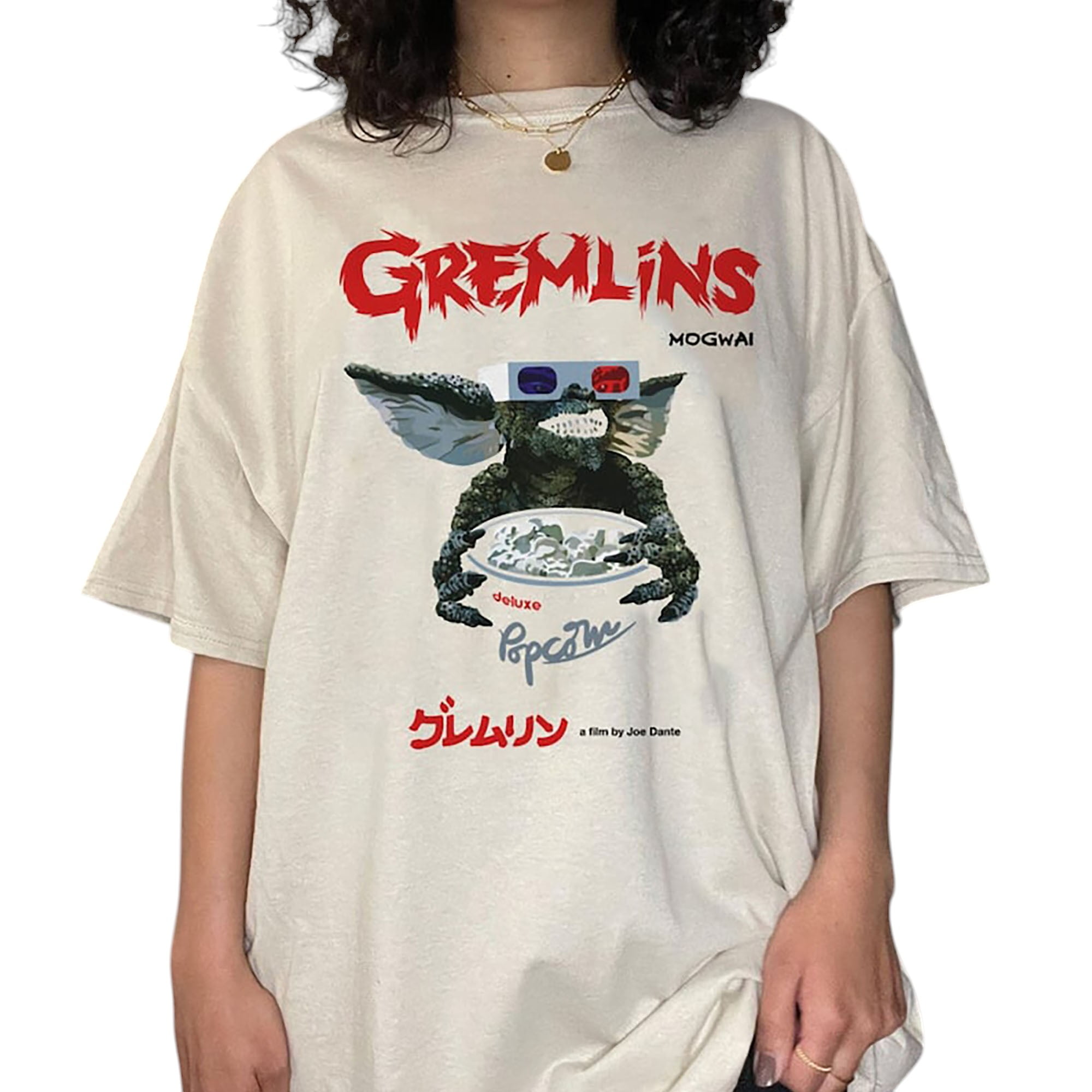 Gremlins Cinema'S Popcorn Retro Unisex Classic 2D T-Shirt - Vintage ...