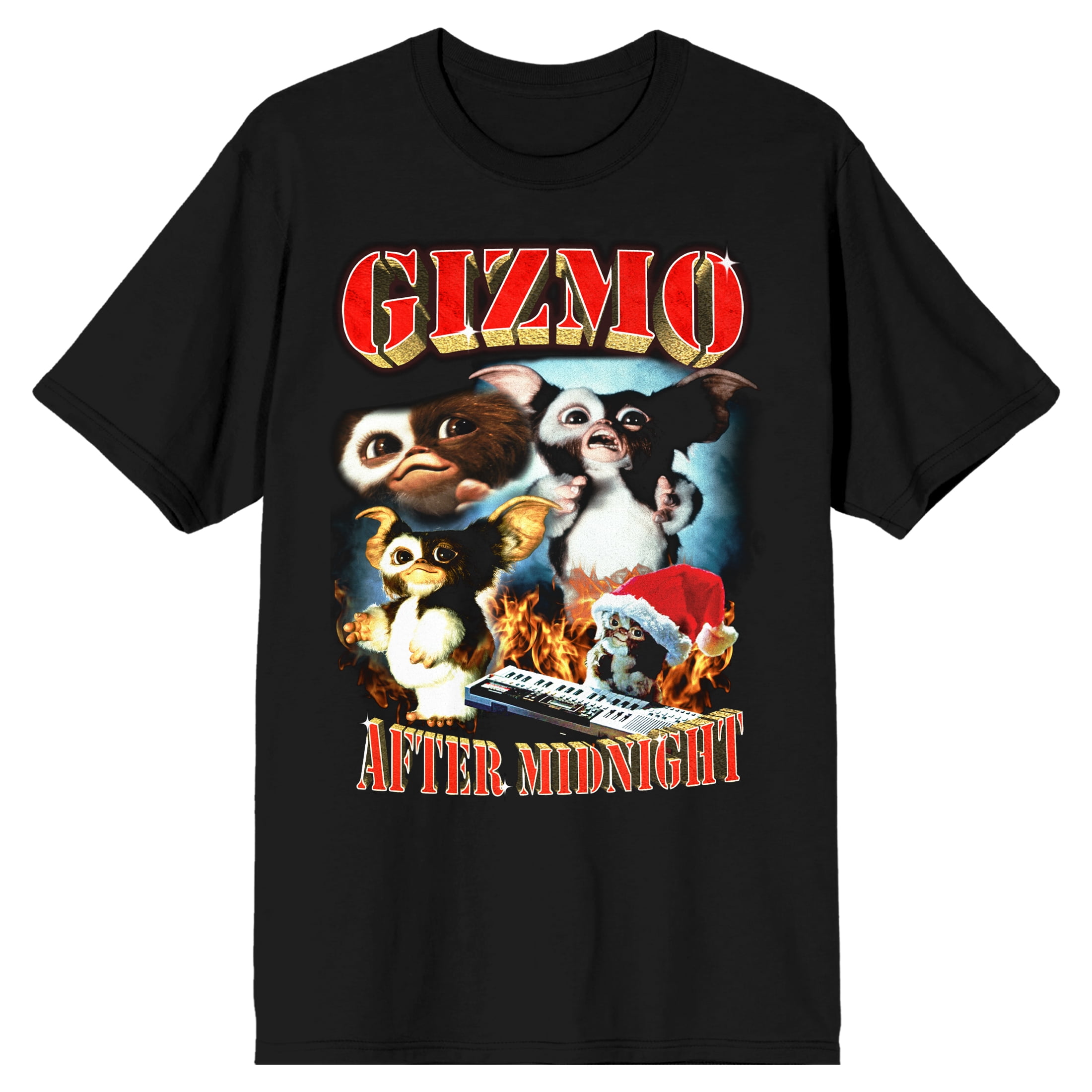 Gremlins Gizmo After Midnight Men's Black T-shirt-4XL - Walmart.com