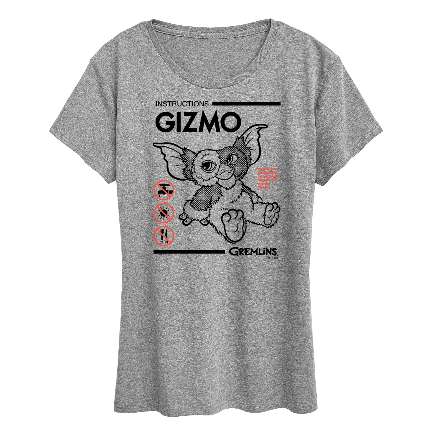 Gremlins - Gizmo Kit - Women's Short Sleeve Graphic T-Shirt - Walmart.com