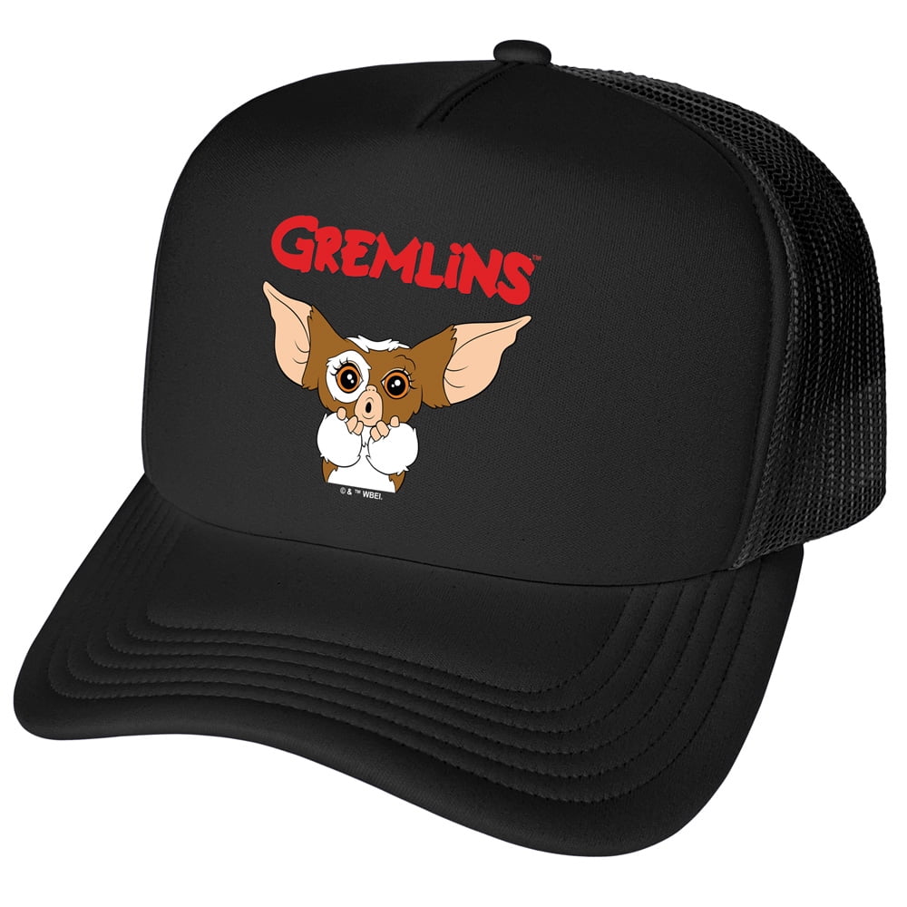 Gremlins Gizmo Logo Foam Snapback Trucker Hat - Unisex for Men and ...