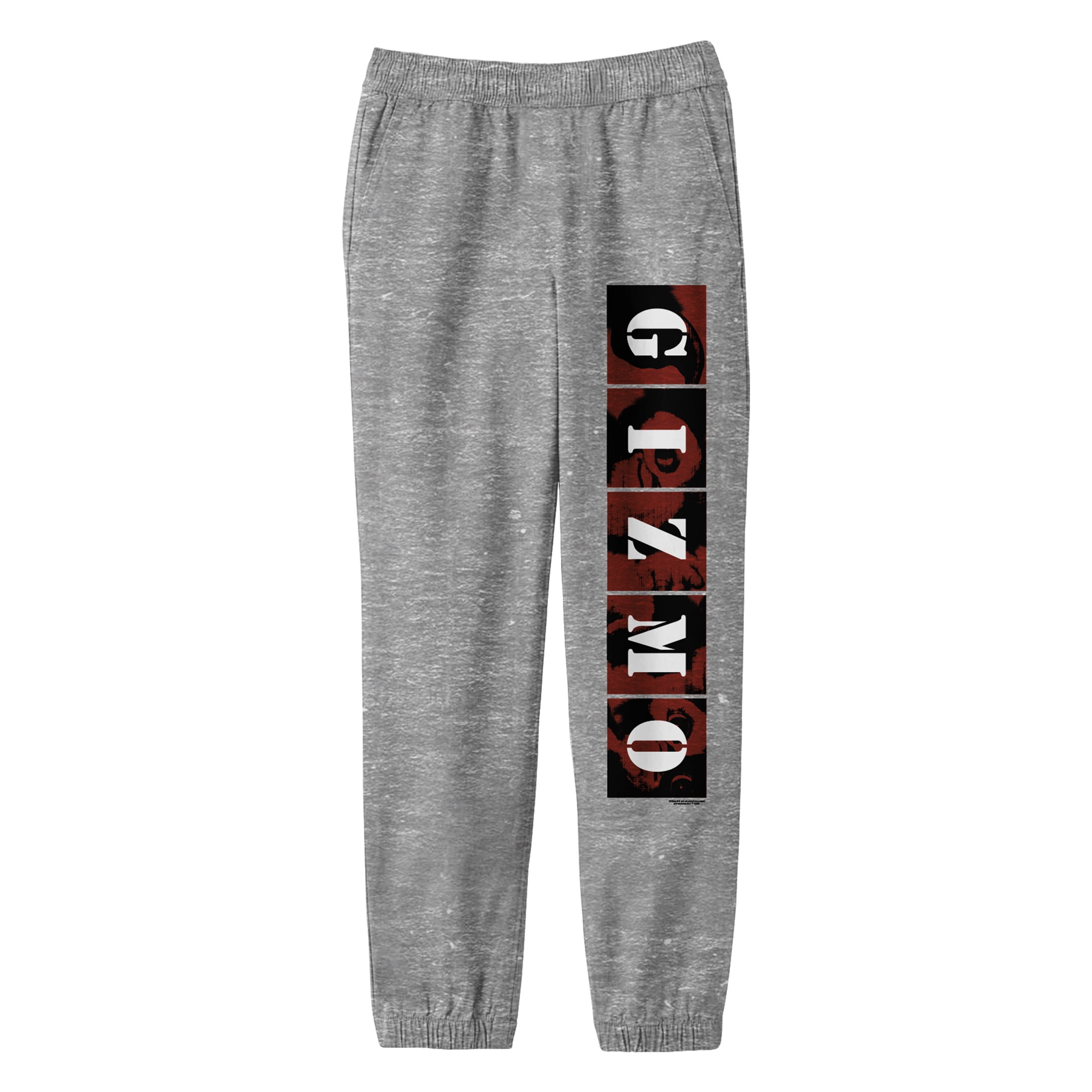 Gremlins Gizmo Military-Style Text With Squares Youth Heather Gray ...