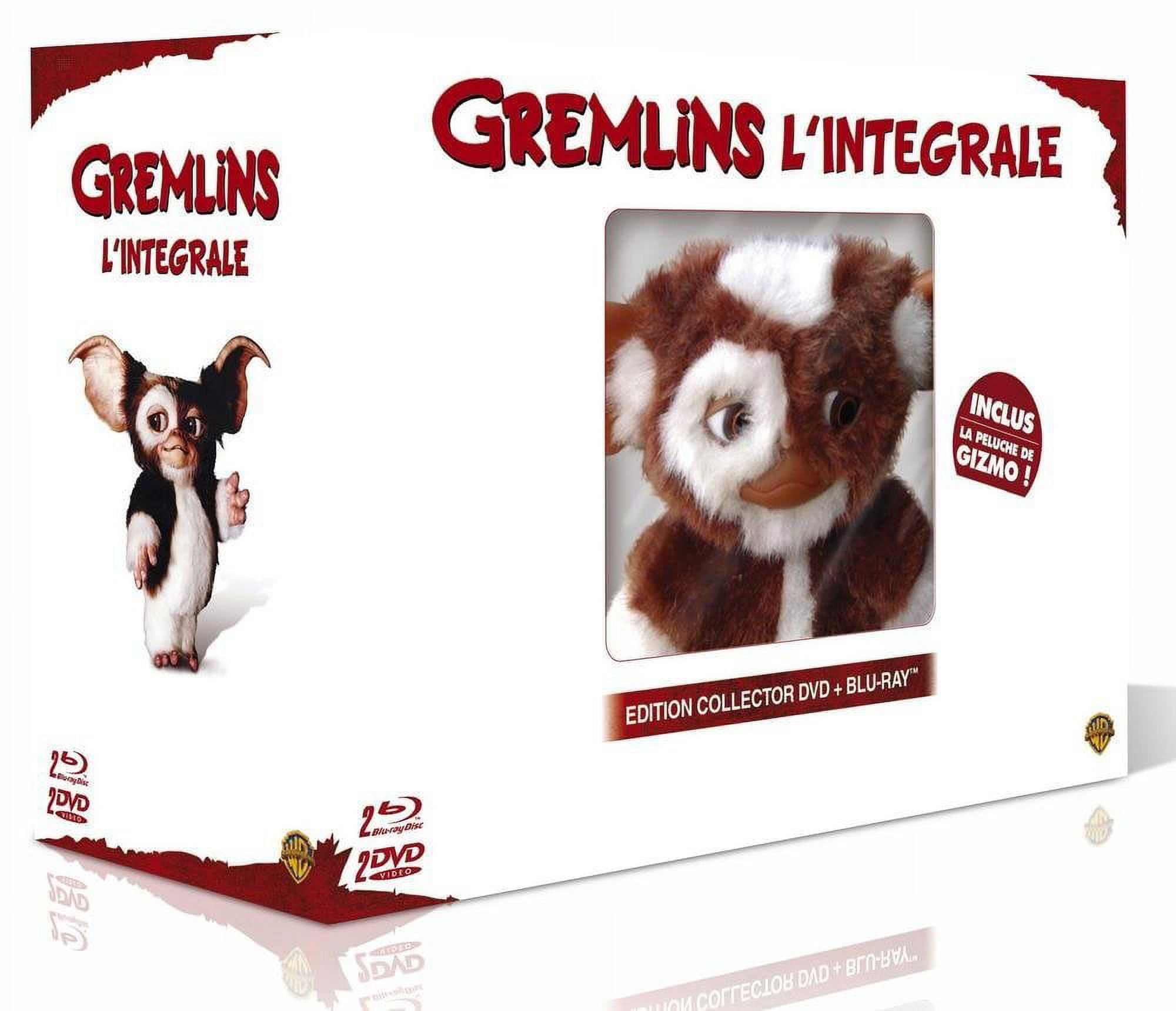 Gremlins / Gremlins 2 - 4-Disc Box Set & Gizmo Fluffy Toy ( Gremlins ...