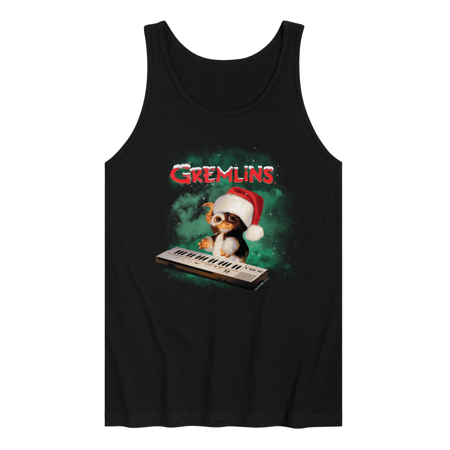 Gremlins - Holiday Gizmo Plays Keyboard - Men's Jersey Tank Top ...