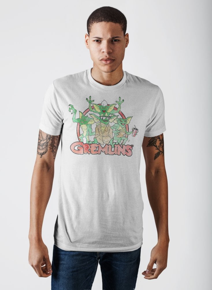 Gremlins Logo White T-Shirt-S - Walmart.com