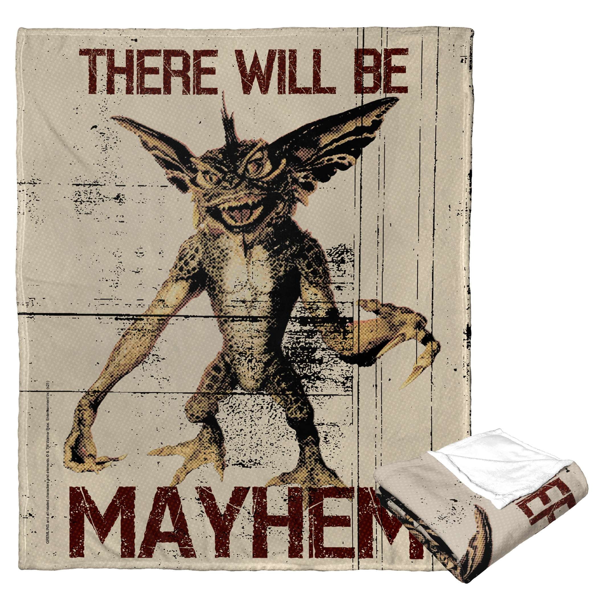 Gremlins Mayhem Time Kids Silk Touch Throw Blanket - Walmart.com